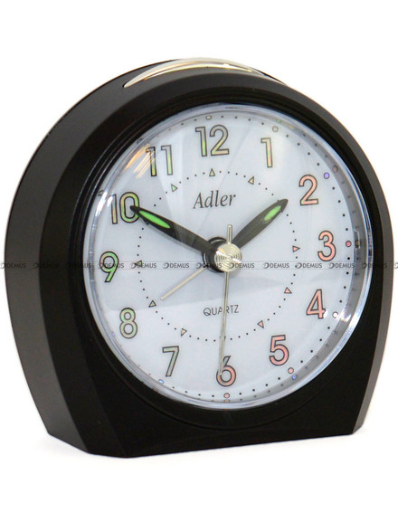 Budzik z płynąca wskazówką Adler 40155-CZ - 8x8 cm \ Budziki \ sklep ...